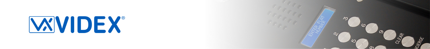 Videx 4202/1/FV/C 2 Wire Digital Colour Video Panel with Name Scroll