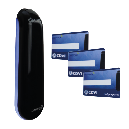 CDVI STAR1M-K Narrow style MIFARE controller/reader kit with 10x shadow ...