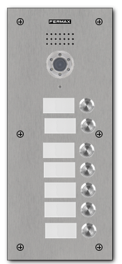 Fermax 3172 Duox plus marine panel 6 button with name windows surface