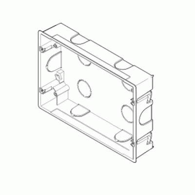 BPT XTS Monitor 7"monitor Back box selection