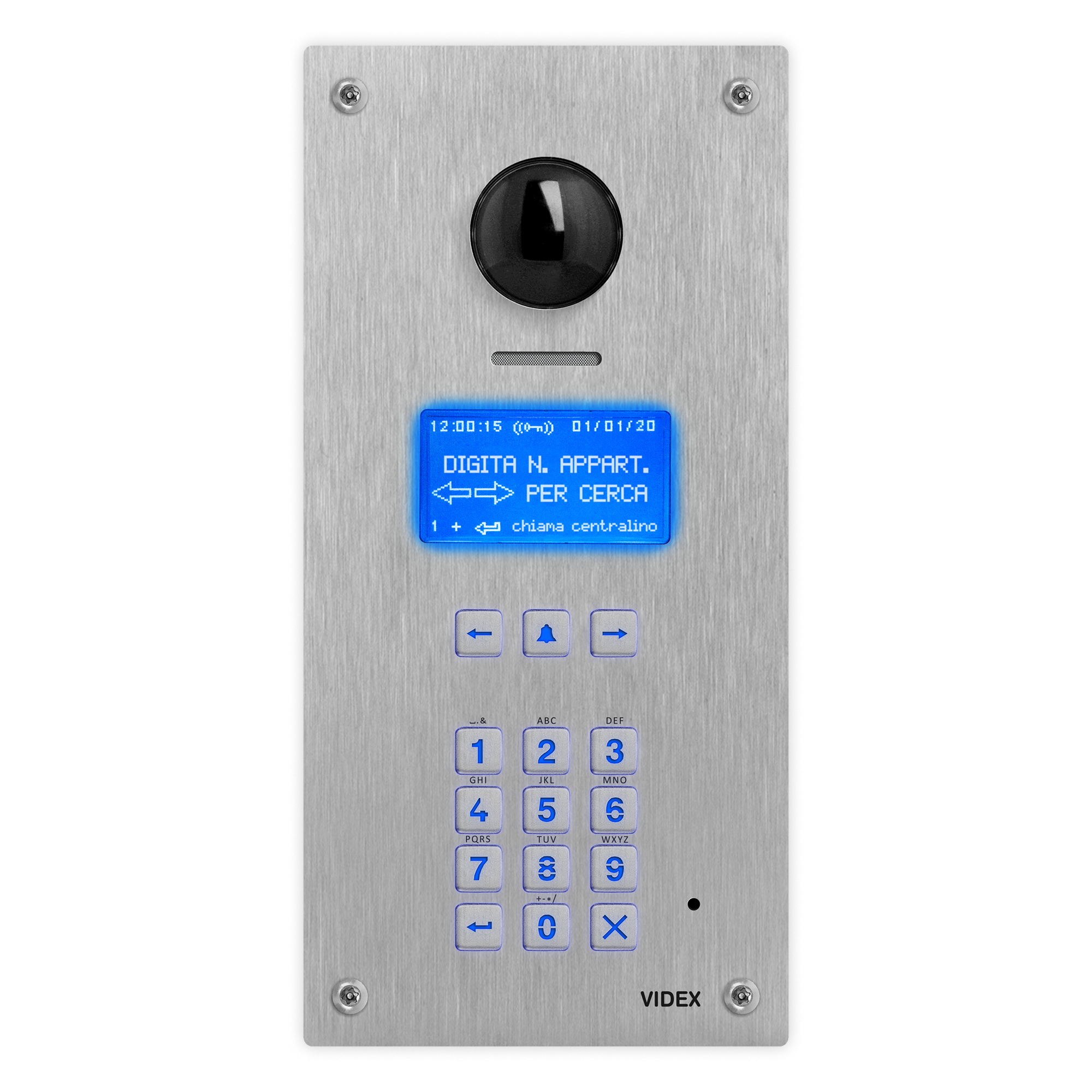 Videx 4202/1/FV/C 2 Wire Digital Colour Video Panel with Name Scroll