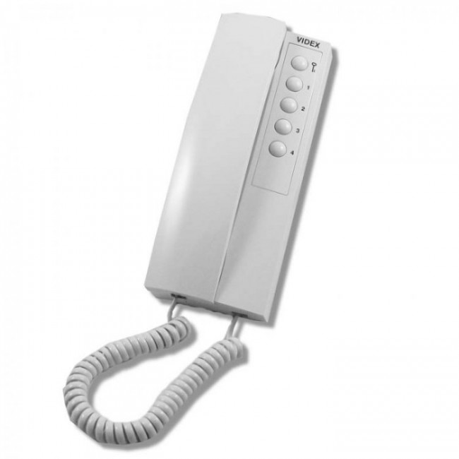 Videx 3117 Handset 5 button intercom telephone