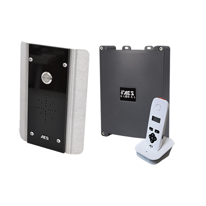 AES 603-AB DECT 1 Call Button Wireless Intercom Kit