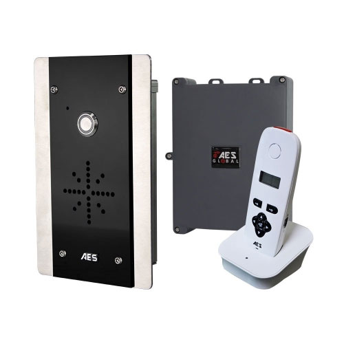 AES 603-FB DECT 1 Call Button Wireless Intercom Kit