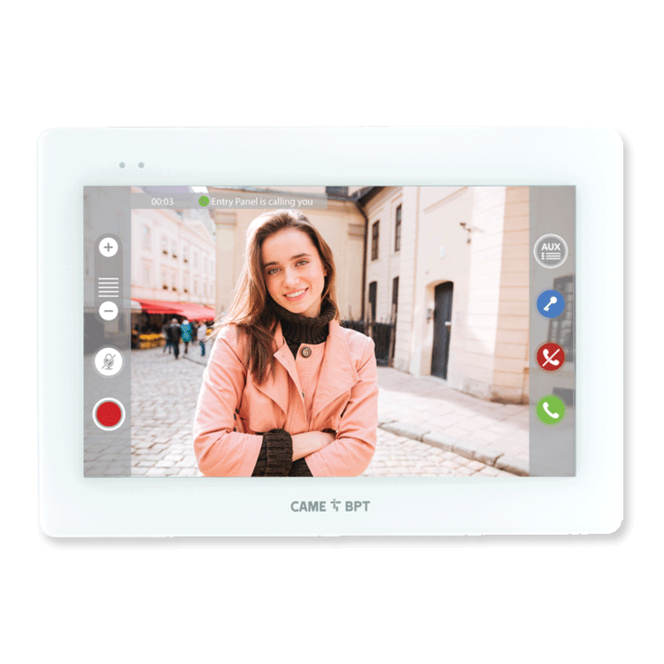 BPT XTS IP360 Monitor 7" Wifi monitor System White XTS-7IP