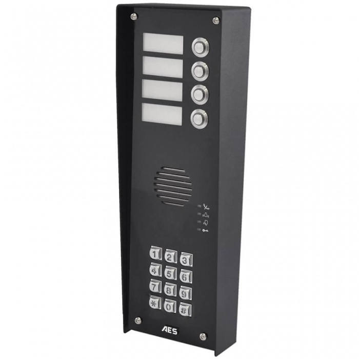 AES MOD-IBK4-EU 4 Button GSM Assembled Modular Unit with keypad