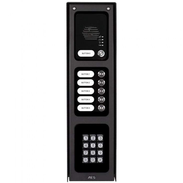AES MOD-IBK6-EU 6 Button GSM Assembled Modular Unit with keypad