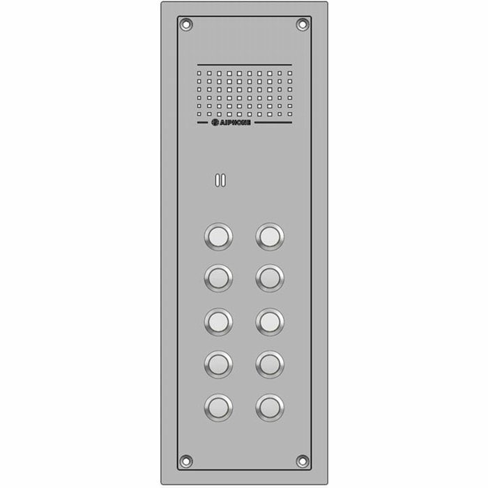 AIphone AFS 2 to 10 way stainless steel panels