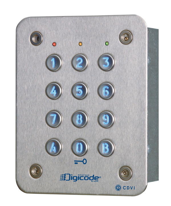 CDVI CAASE Standalone Backlit 100 user Keypad CDVI CAASE Standalone Backlit 100 user Keypad