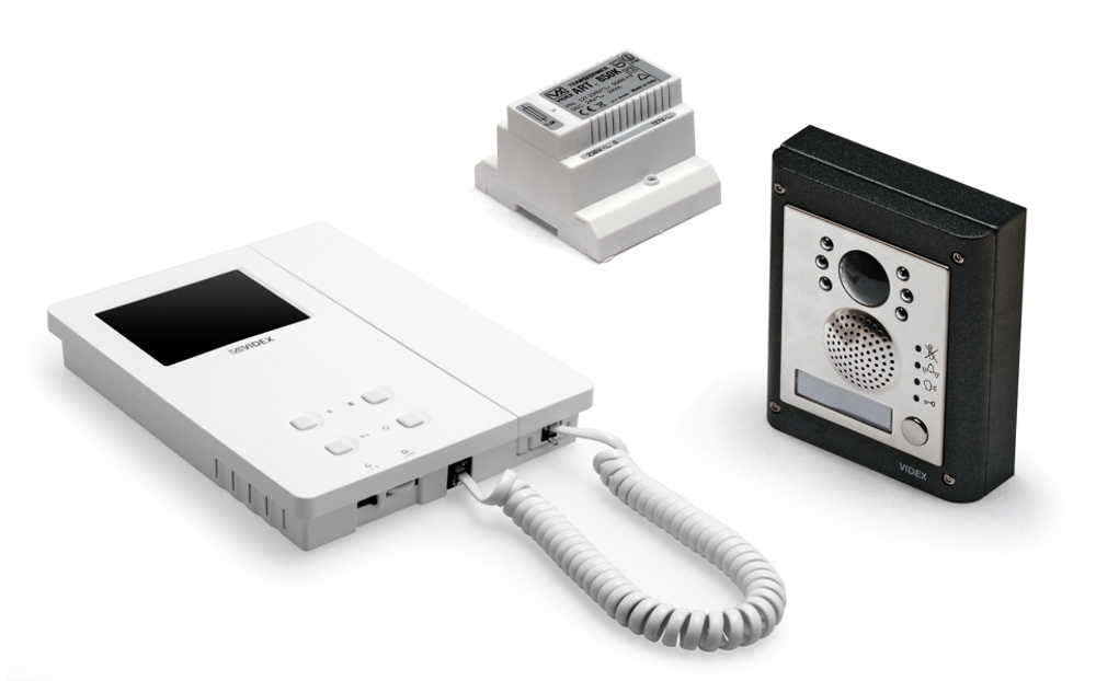 Videx 4000 series colour video kits with DDA features