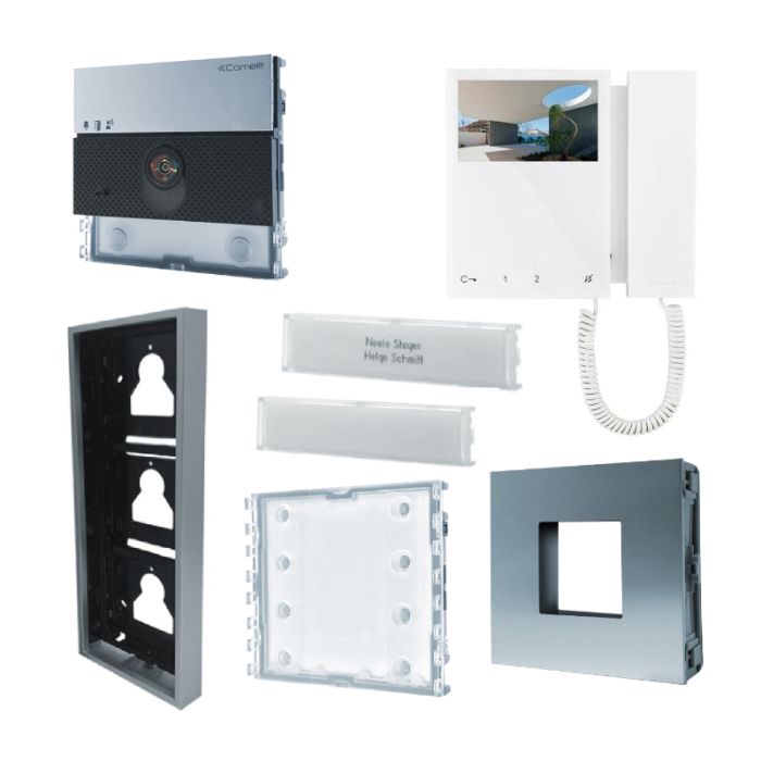 Comelit UVIPS4-C-M 4 Way Ultra VIP Kit with Prox Cutout and Mini