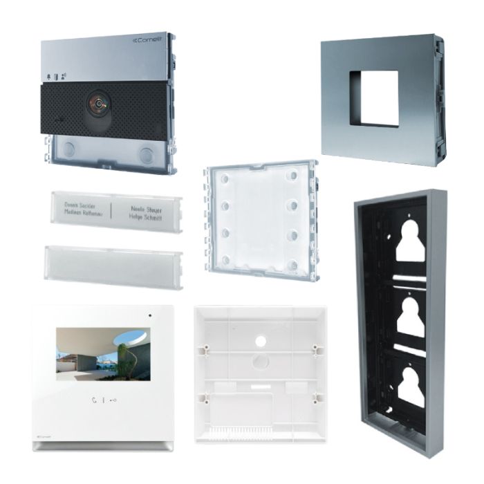 Comelit UVIPS6-C-I 6 Way Ultra VIP Kit with Prox Cutout and Icona