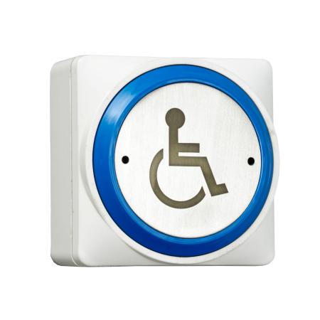 RGL EBPP02P/DDA/WOPTO white plastic, DDA push button with no text