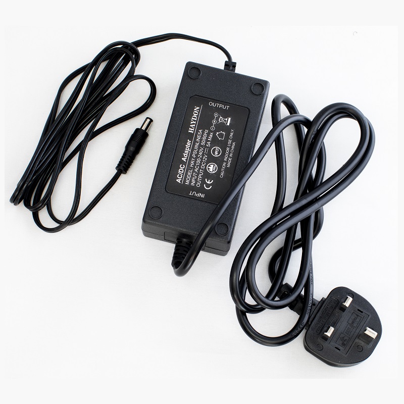 Haydon PSU-12VDC-IL-5A 12V DC 5Amp switchmode CCTV Power Supply