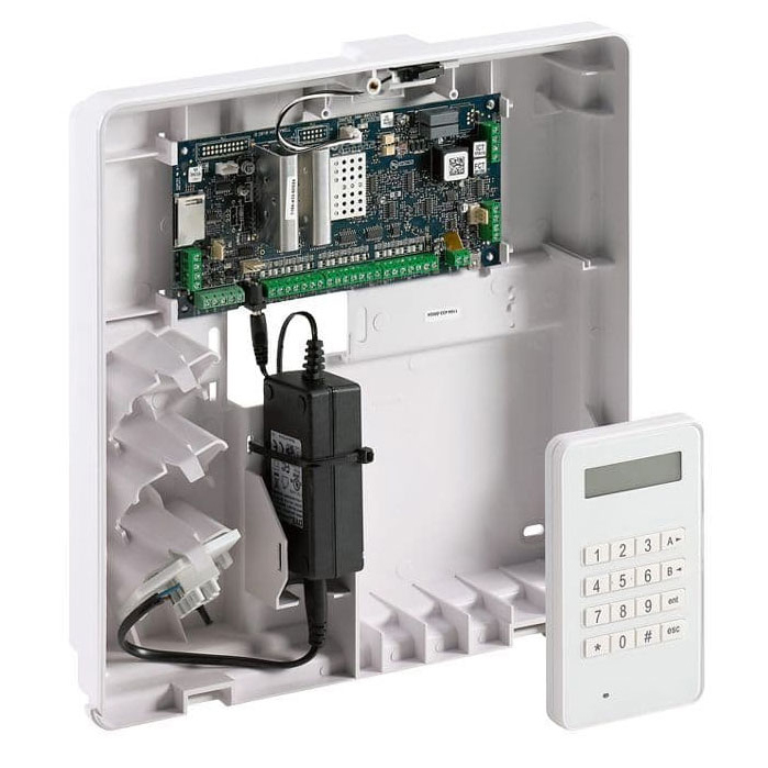 Honeywell C005-E1-K21 galaxy flex 20 panel small metal box with mk7 ...