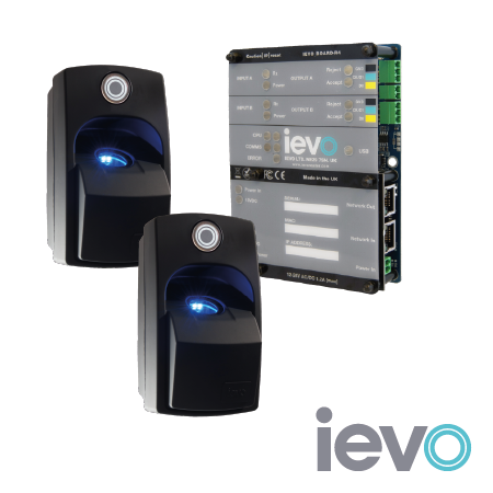 CDVI IEVO-MB10K2 ievo fingerprint kit with controller and 2x ultimate ...
