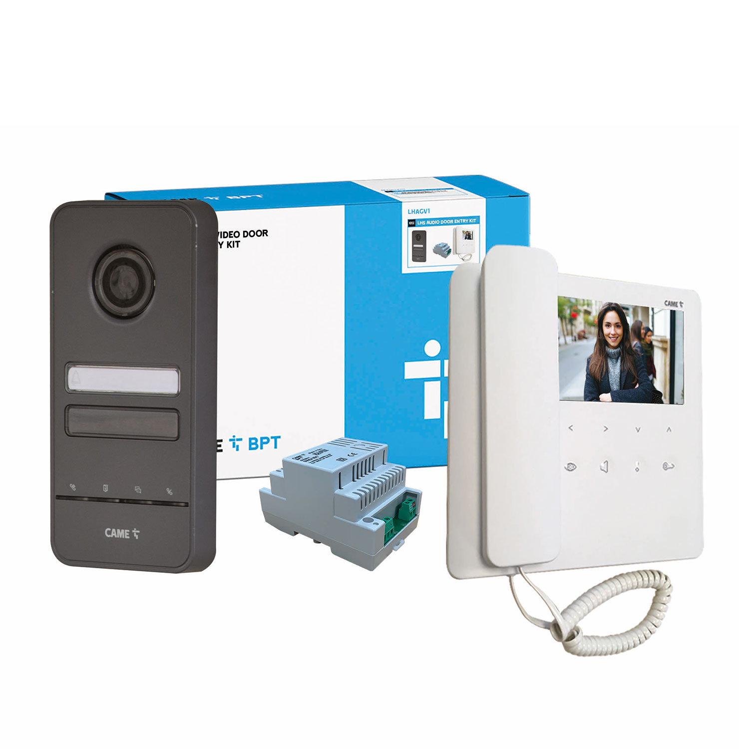 BPT LHS kits with AGT monitors 1-4 apartments Vandal resistant