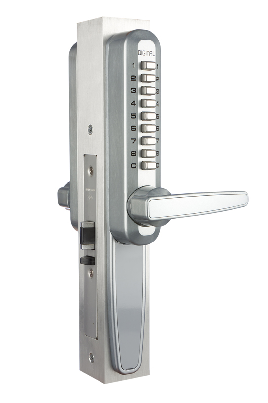 Lockey 7070 Super 8 handle with retrofit for Adams Rite Locks