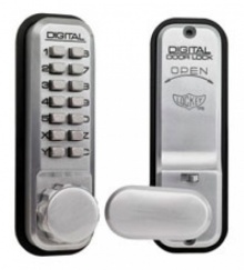 Lockey Digital 2430 Door Locks Latch bolt without Hold Back
