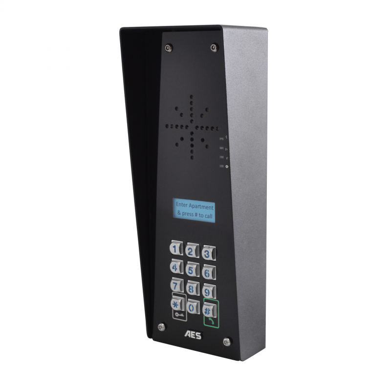 AES MULTI-MINI-IMPK/4GE 4G GSM multi-apartment intercom with single ...