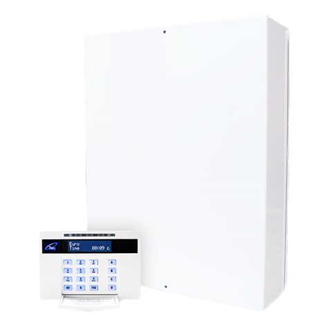 Pyronix Euro-46-L Large case 10-46 zone panel and EUR-064 keypad