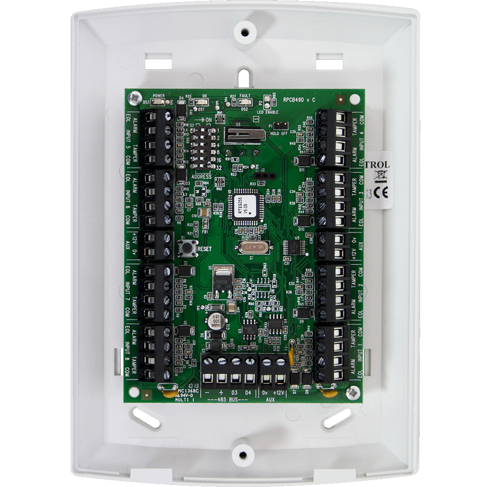 Pyronix Euro-46S small case 10-46 zone panel and EUR-064 keypad