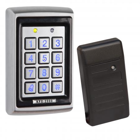 RGL KP1000 keypad Prox 500 users
