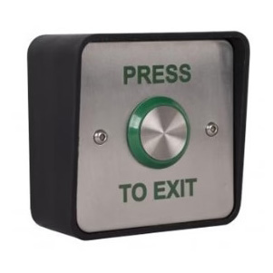 STP SPB003S(W) Surface 25mm Stainless Steel Waterproof Exit Button