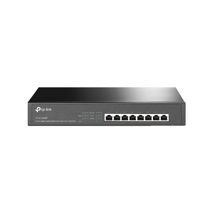 TP-Link TPL-SG1008MP 8 Port Gigabit Switch, 8xPoE+, 153W