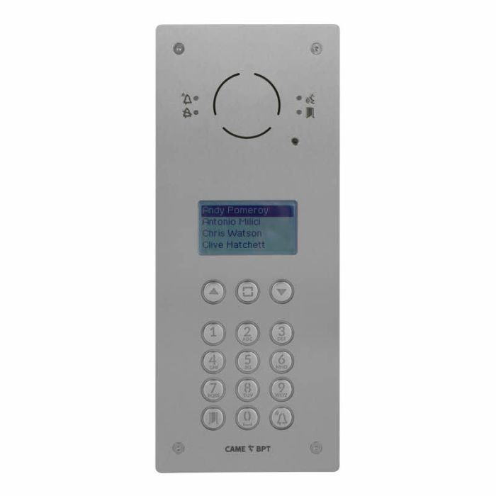 BPT Audio VRMADYDIGI-P Stainless Steel digital Audio Panel inc porter ...