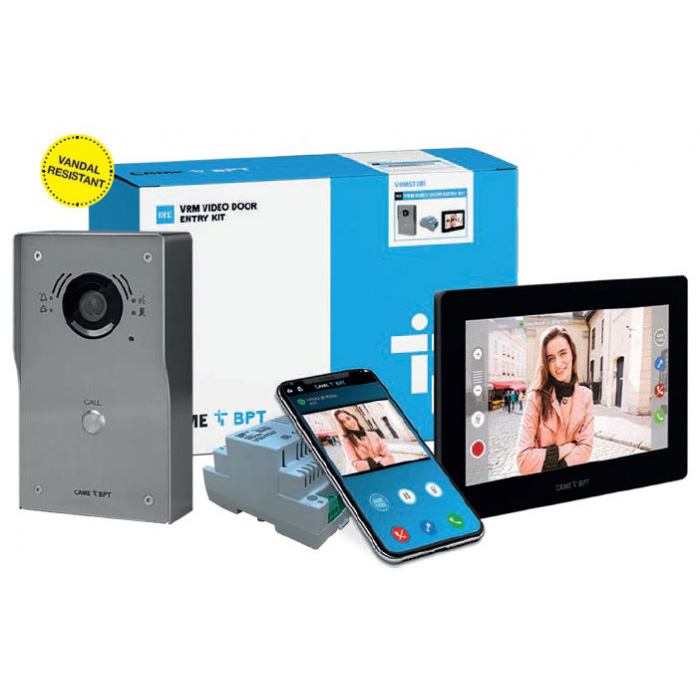 BPT MTM VR SS kits with XTS 7 screens 1-10 apartments and WiFi app calling