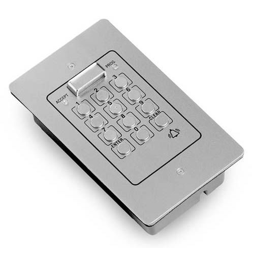 Videx 810N/A Flush Mounting Aluminium Access Control Keypad with Singl