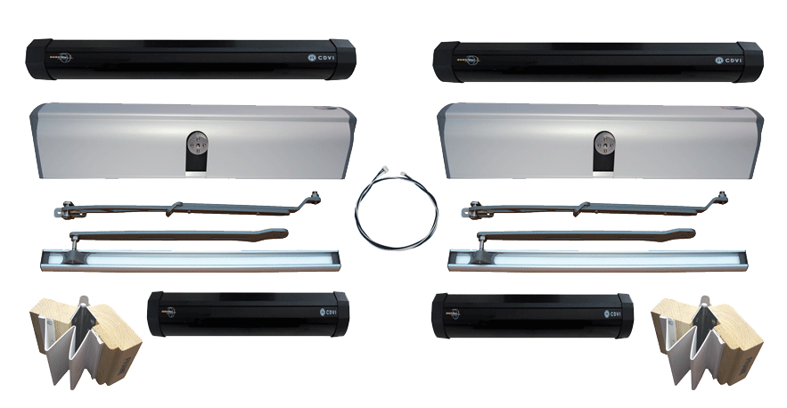 CDVI EN16005-KIT-UD Digiway Plus Double Door Automation kit (Universal ...