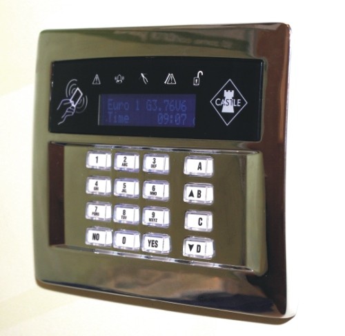 Pyronix EUR-06C Flush LCD Keypad with Prox