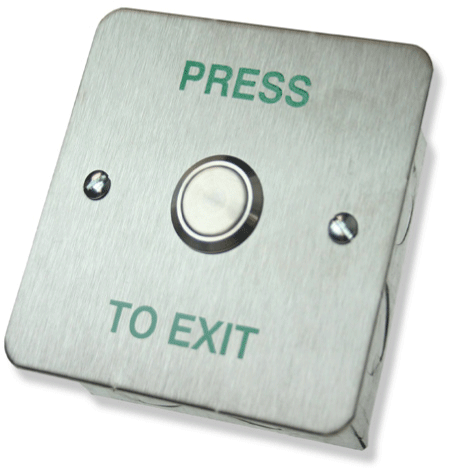 CDVI Stainless Steel Standard Exit Switch