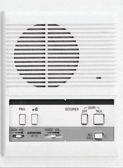 AIphone LEF Intermixed loudspeaker Intercom selection
