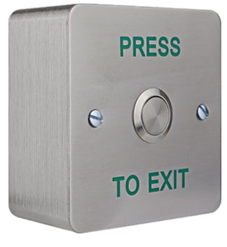 CDVI Stainless Steel Standard Exit Switch