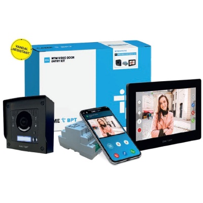BPT MTM VR kits with XTS 7 screens 1-10 apartments and WiFi app calling